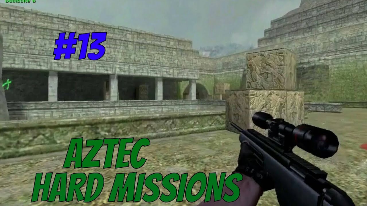 | Counter Strike Condition Zero | Aztec | Hard Missions | - YouTube
