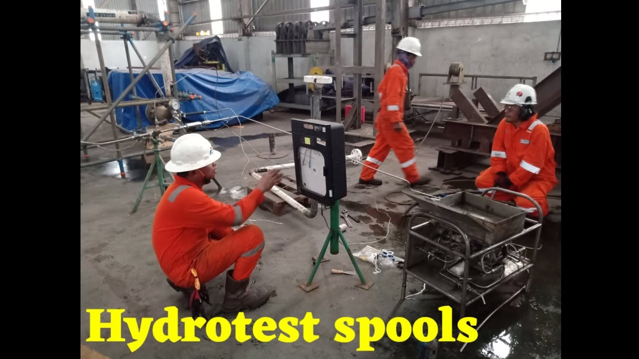 Hydrotest Spools 2 - YouTube