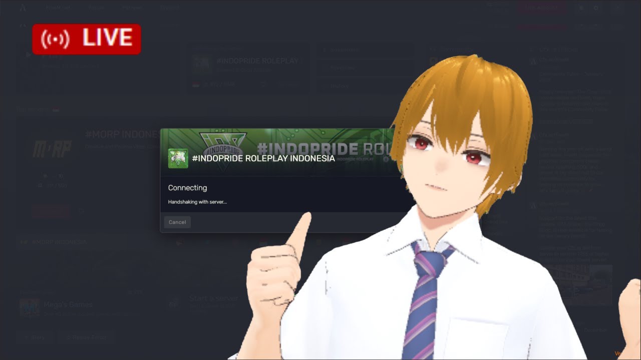 【V Tuber】Debut pertama V tuber #indopride - YouTube