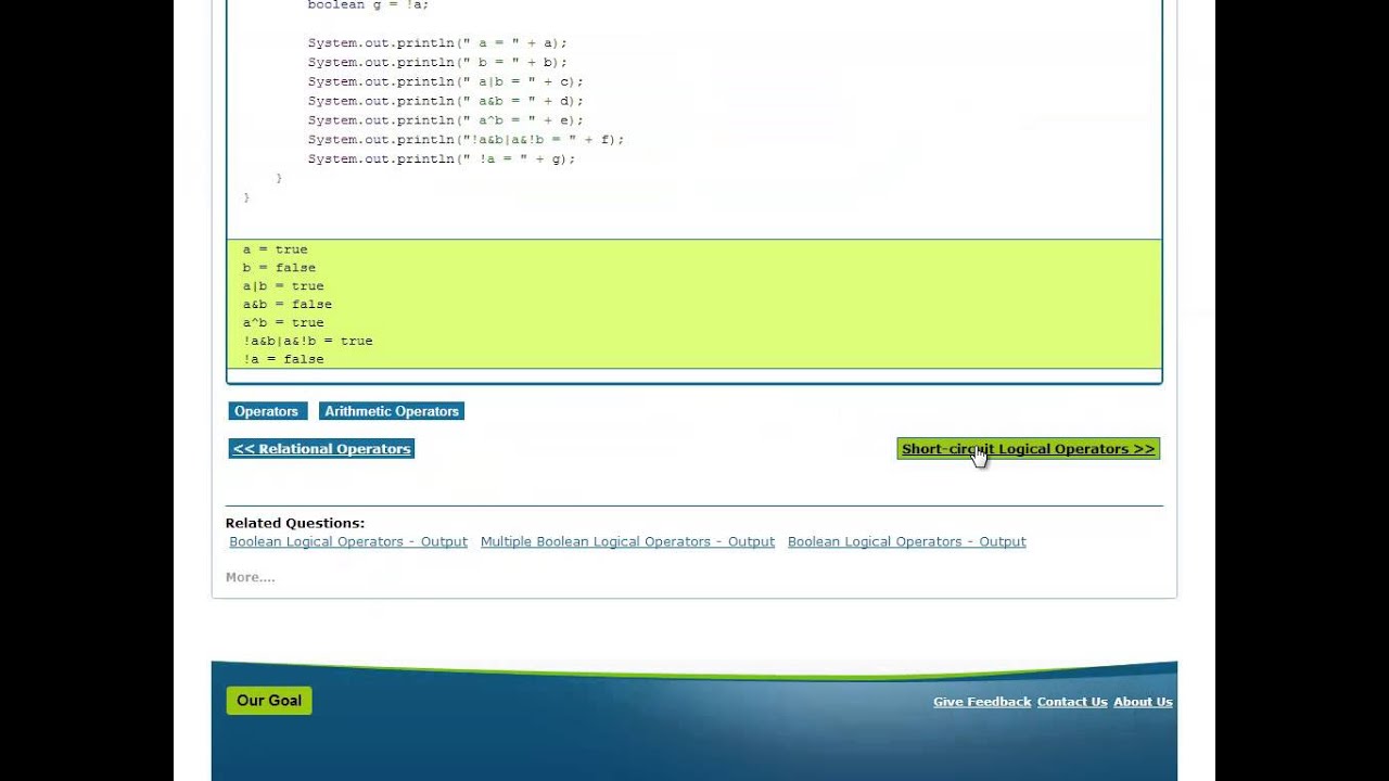 Boolean Logical Operators Telugu Youtube