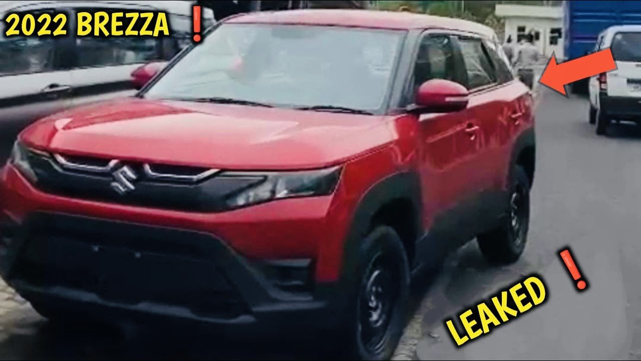 BREZZA 2022 FULL LEAKED ️FIRST EVER FULL CAR IMAGE 💥 BASE MODEL में ही ...