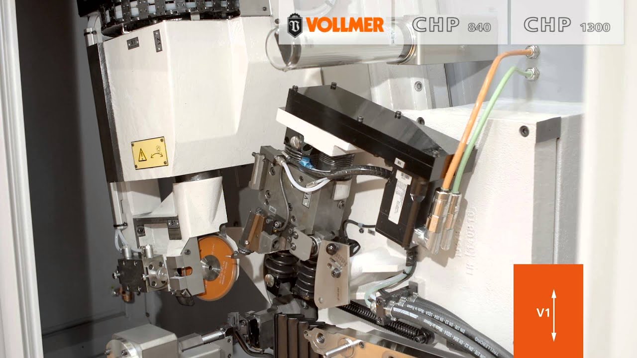 Machine for sharpening circular saws // Machine concept // VOLLMER CHP ...