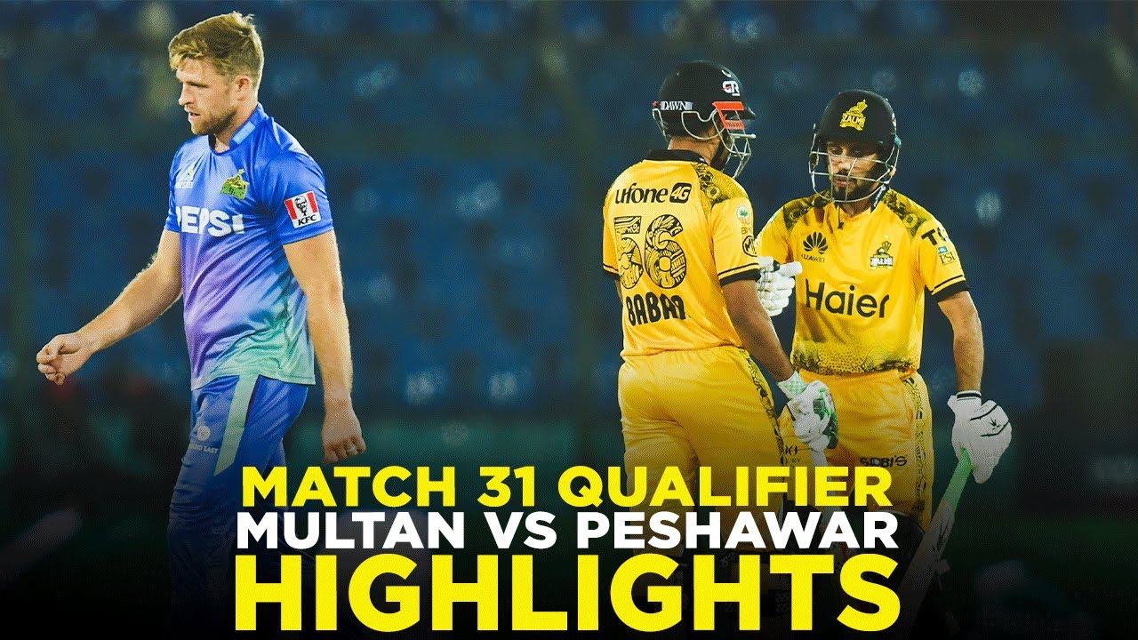 PSL 9 | Full Highlights | Multan Sultans vs Peshawar Zalmi | Match 31 ...