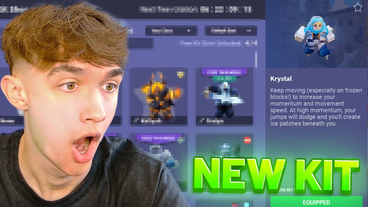 I Used The NEW Krystal Kit In Roblox Bedwars.. - YouTube