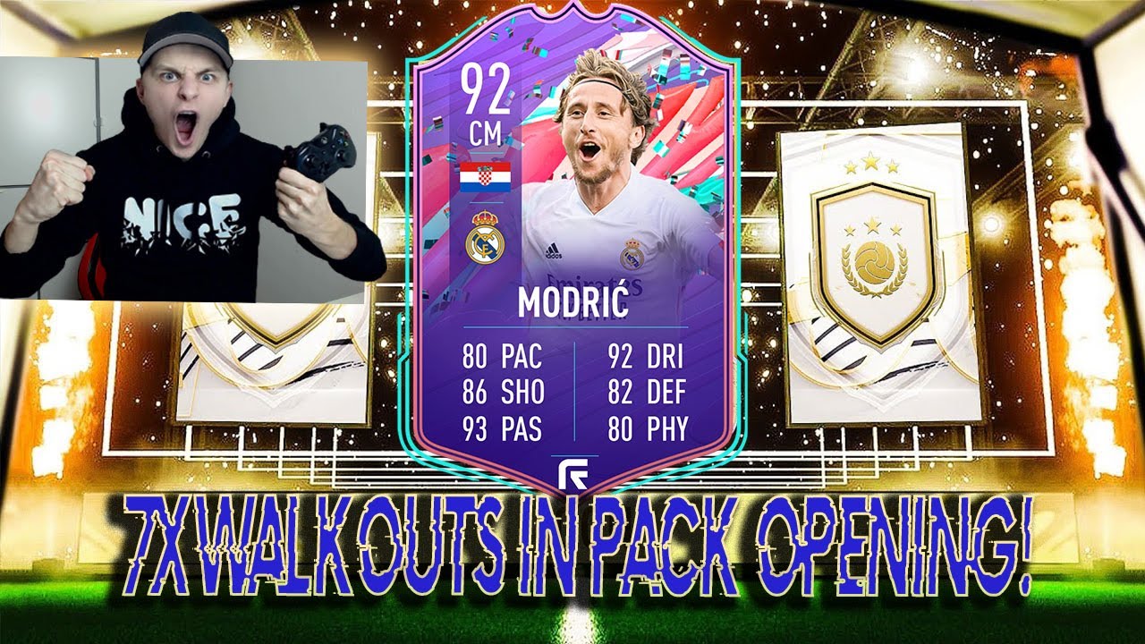 7x WALKOUT in 2 Packs! 2x 5x 85+ SBC WHAT IF PACK OPENING Experiment ...