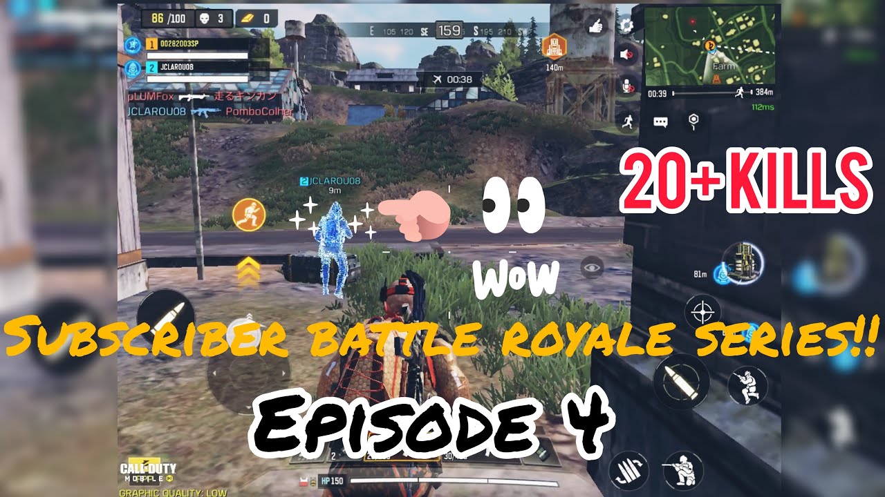 CALL OF DUTY MOBILE: Subscriber Battle Royale Series: Episode 4 - YouTube