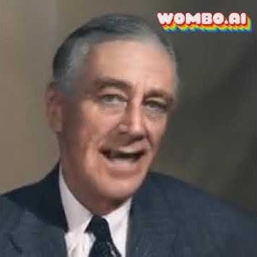 Franklin D Roosevelt sings - Ding Dong Song | Wombo AI - YouTube