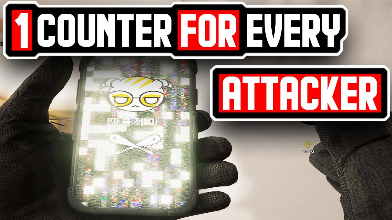 1 TRICK To COUNTER EVERY ATTACKER - Rainbow Six Siege - YouTube