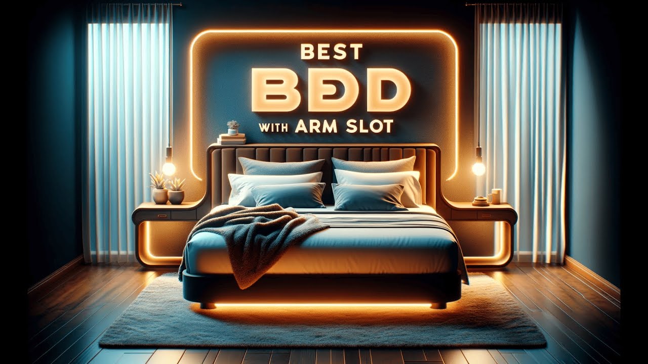 🛏️ Best Bed With Arm Slot | Comfort and Convenience for Bedtime 🛏️ ...