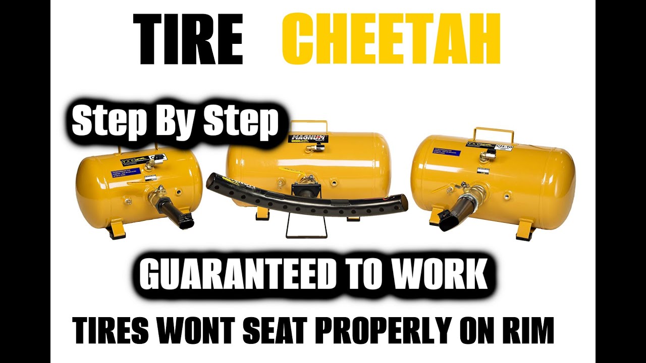 TIRE CHEETAH - Tutorial - Tires won't mount on rim - YouTube