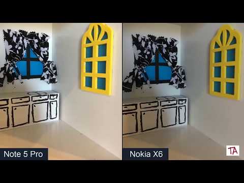 Nokia X6 Vs Redmi Note 5 Pro Camera Comparison Full HD