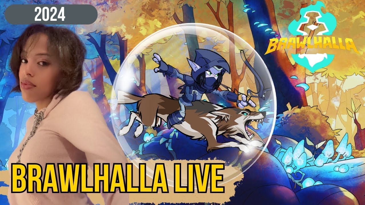 🌸GAMER GIRL PLAYS BRAWLHALLA | BRAWLHALLA LIVE | #gaming #facecam #live ...