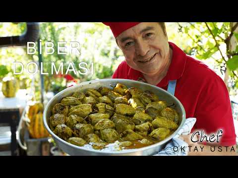 EN LEZZETLİ ZEYTİNYAĞLI BiBER DOLMASI ❗️Fırında Dolma Tarifi