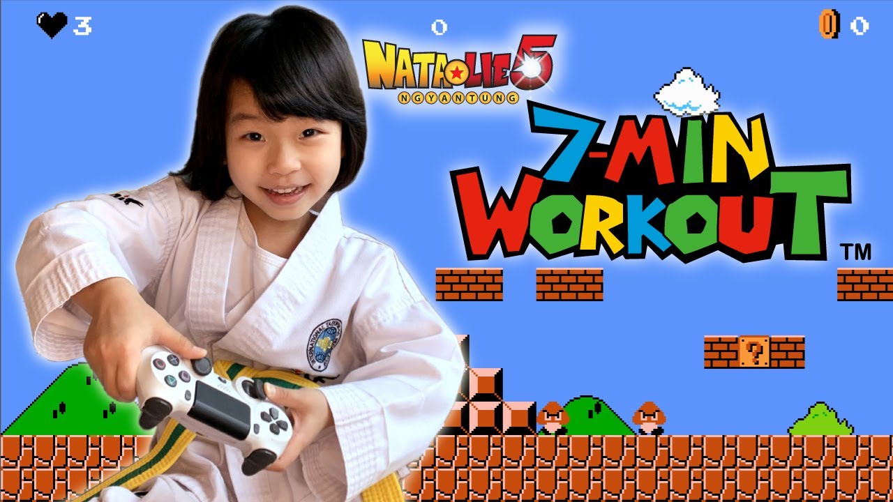 7 Minute Workout for Kids (5 years old) - YouTube