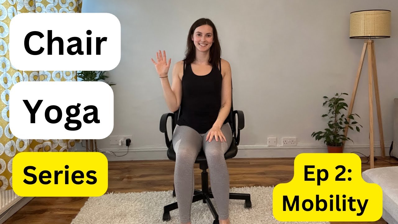Chair Yoga for restricted mobility and seniors over 60 - YouTube