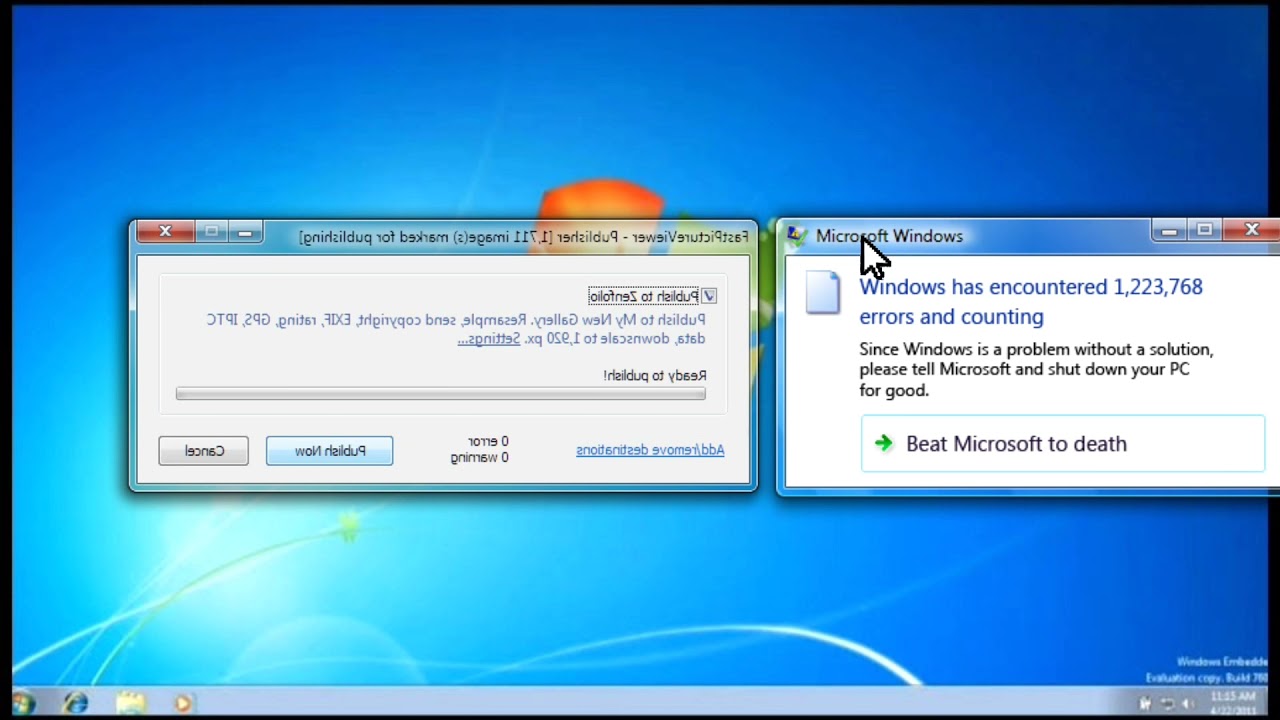 windows red zone 1.1 - YouTube