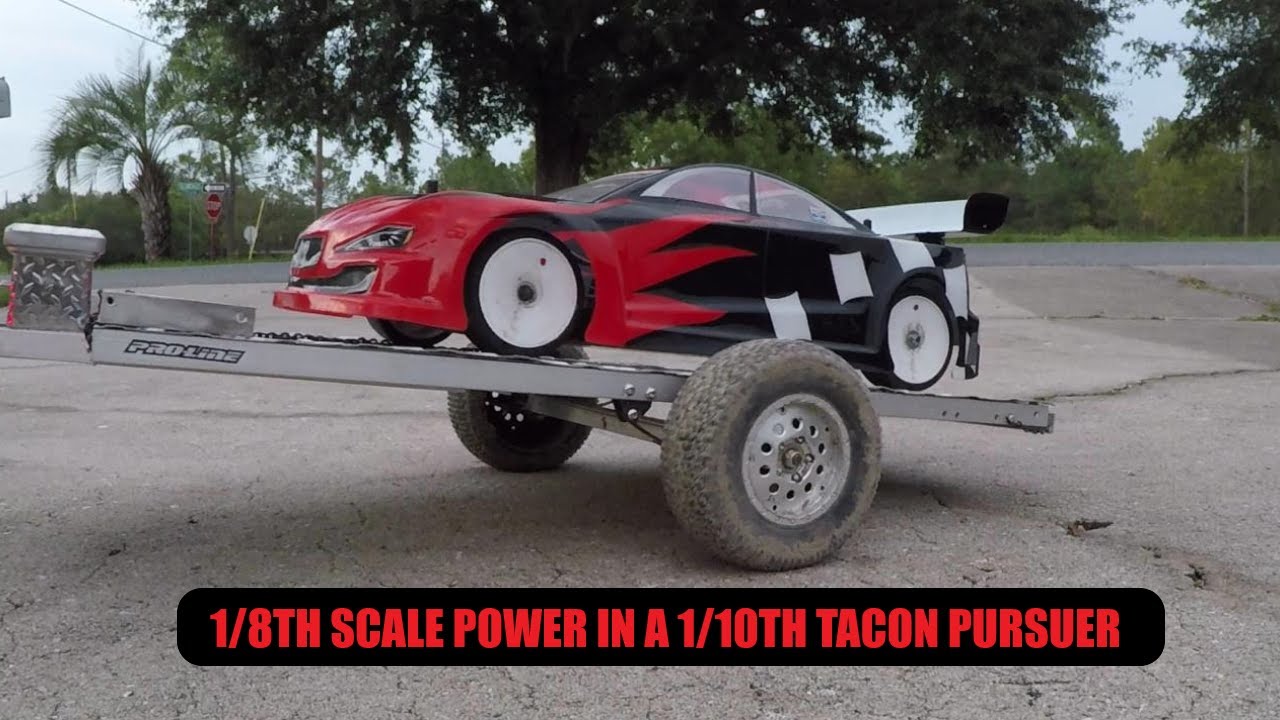 1/10th Tacon Pursuer on road race car - YouTube