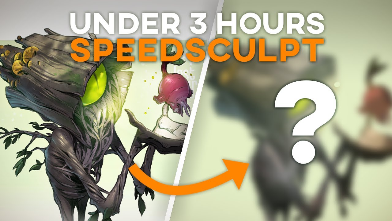 FOREST PIXIE by LOST BEAR STUDIOS - PolyParty Speedsculpt - YouTube