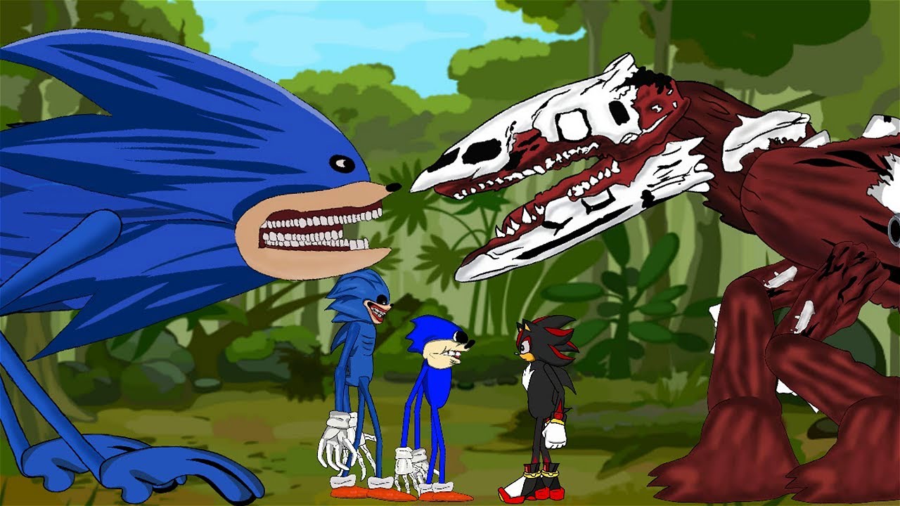 Sonic Tapes vs Shadow The Hedgehog,Infected Sky - YouTube
