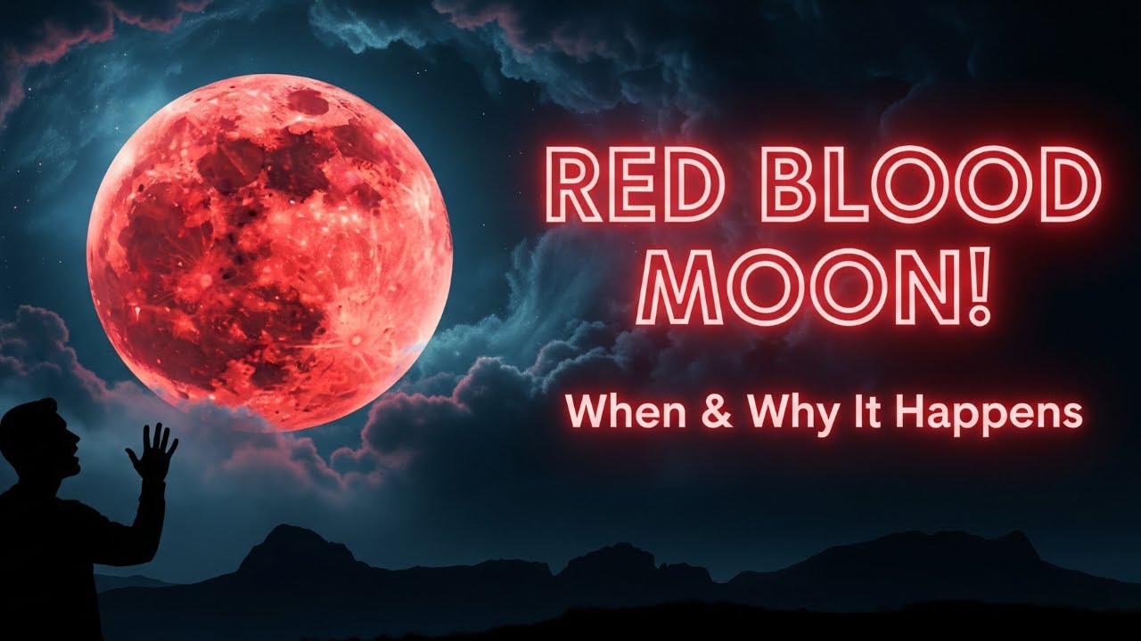 Why Does the Moon Turn Red? 🌕 Blood Moon Explained | Rare Lunar Eclipse ...