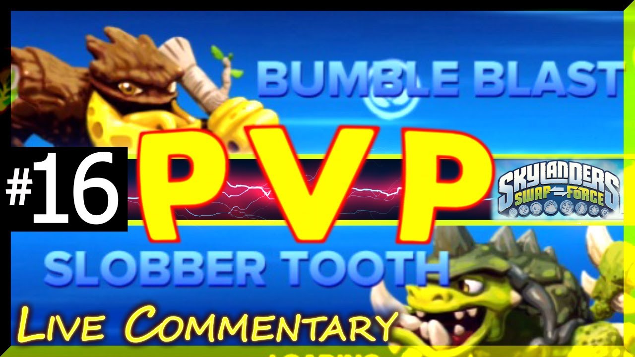 Skylanders Swap Force Tournament Final Round 1 Battle Slobber Tooth Vs ...