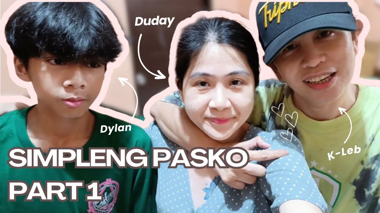 Simpleng Pasko Part 1 #foryou #vlog - YouTube