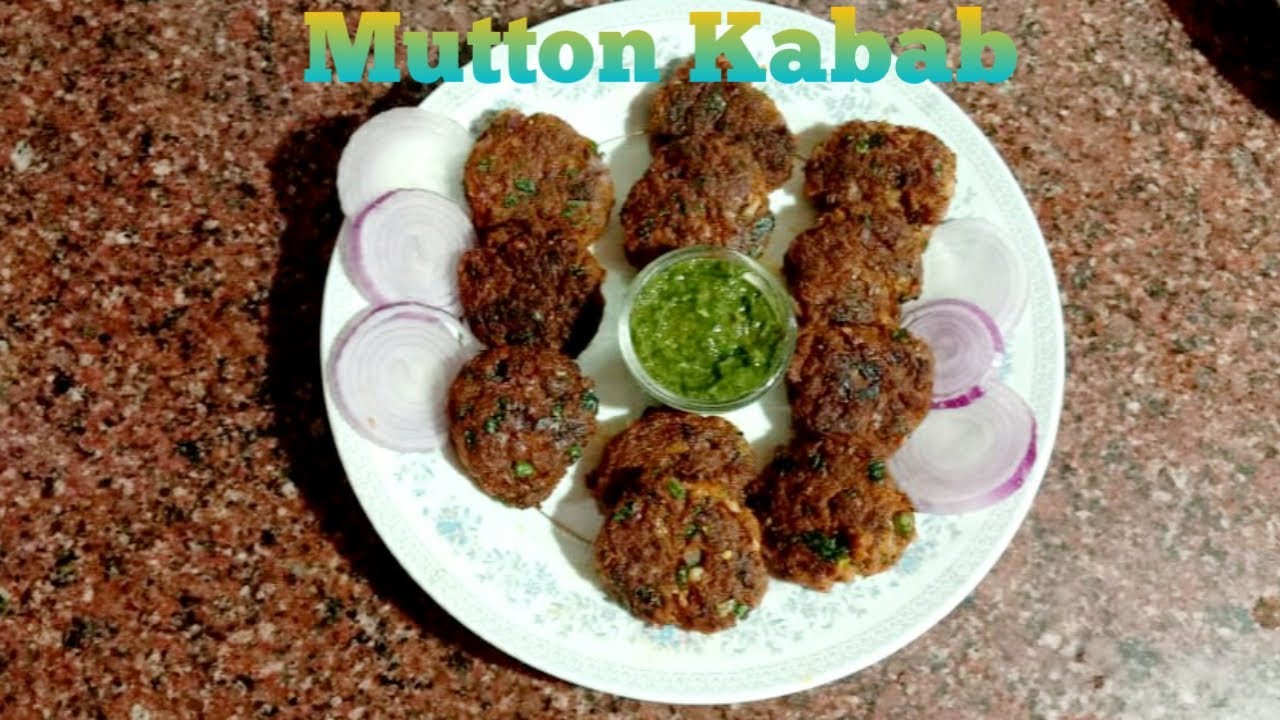 Mutton Kabab| Mutton Keema Kabab| Non veg Starter recipe - YouTube
