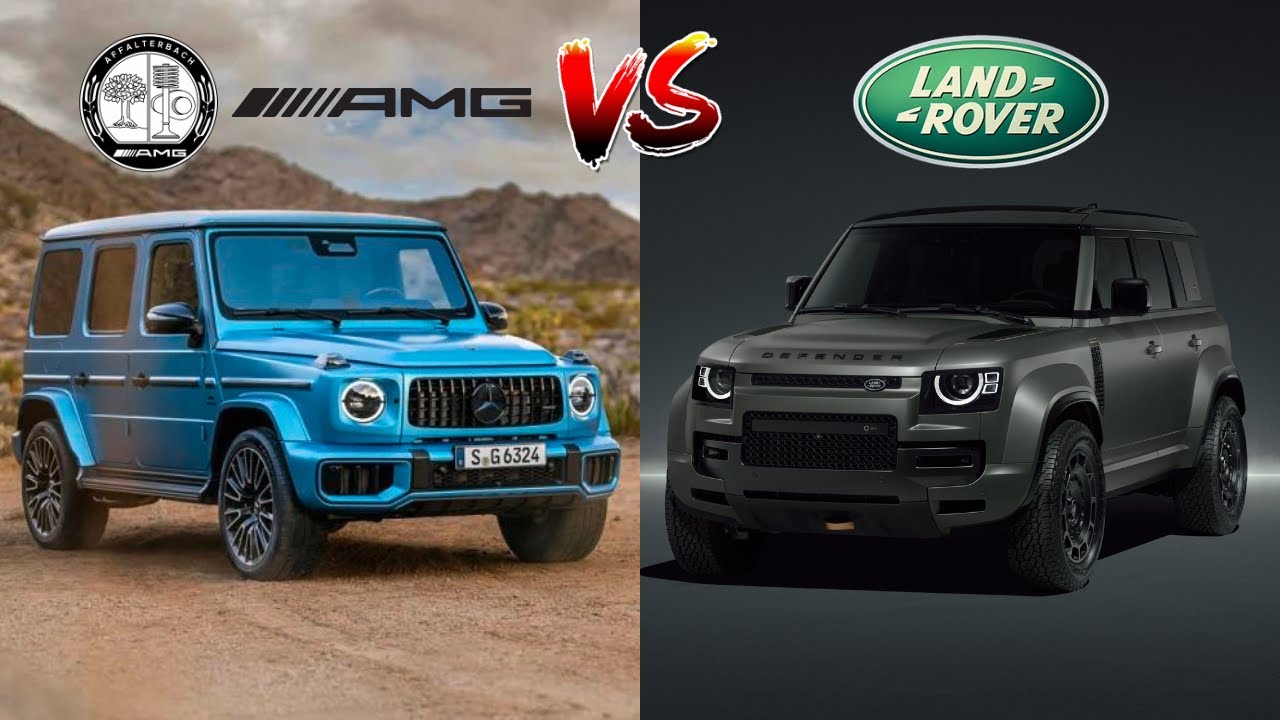 2025 Land Rover Defender OCTA vs 2025 Mercedes AMG G63 Compared | Off ...