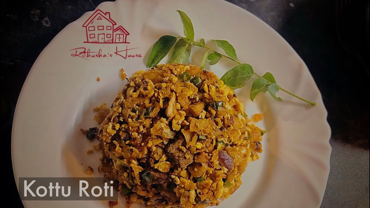 Homemade Kottu Roti / Chicken And Mutton Kottu Roti / சிக்கன் மாட்டின் ...