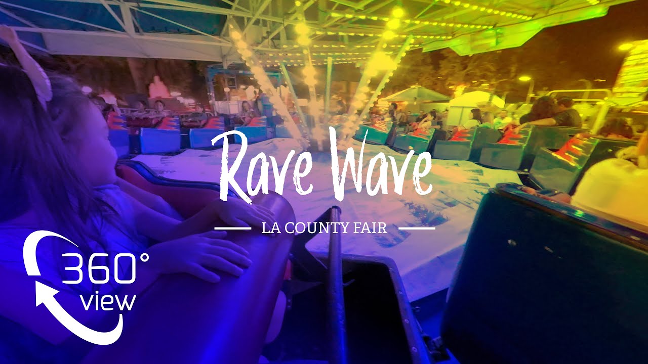 Rave Wave LA County Fair Rides 360 VR - YouTube