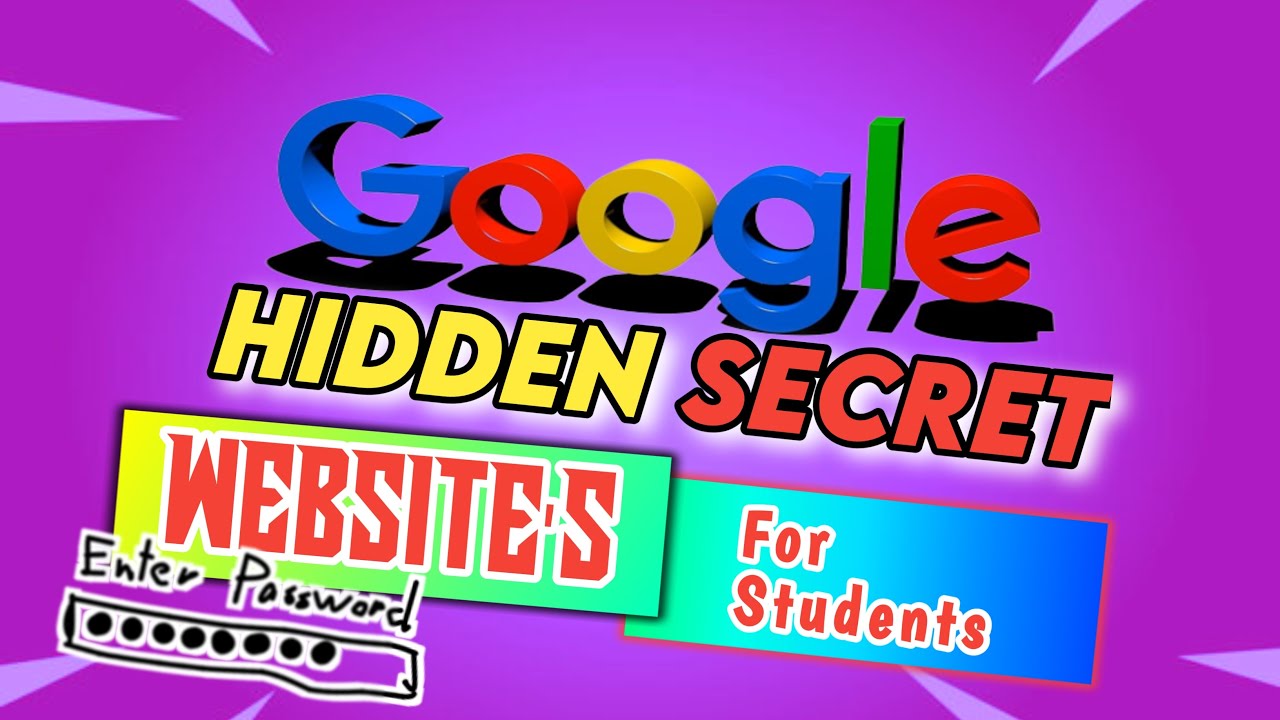 3 SECRET HIDDEN WEBSITES IN GOOGLE CHROME - YouTube