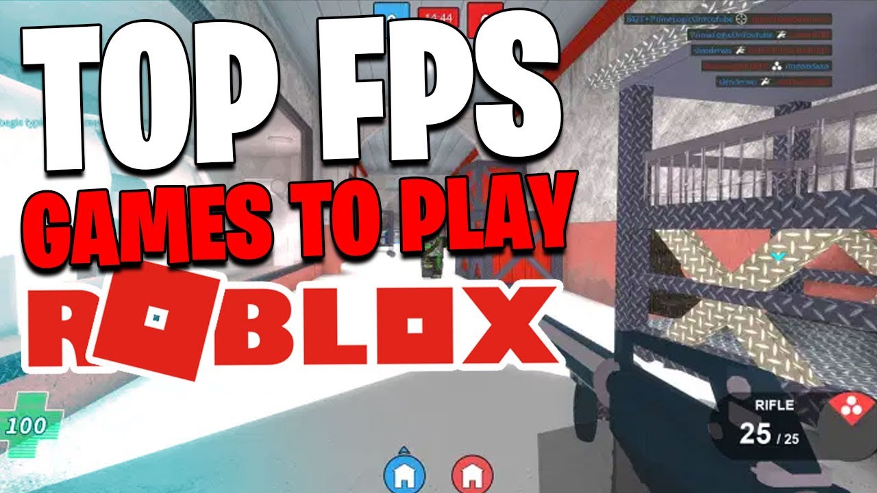Ranking the TOP FPS Roblox games to play (JULY 2021) - YouTube