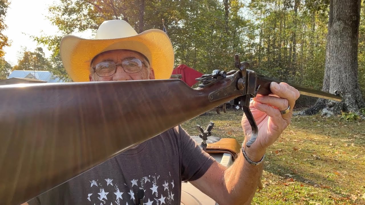 Chiappa little sharps, rifle Part 2. Out at the range. - YouTube