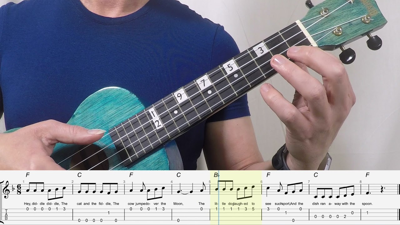 Hey Diddle Diddle Ukulele - YouTube