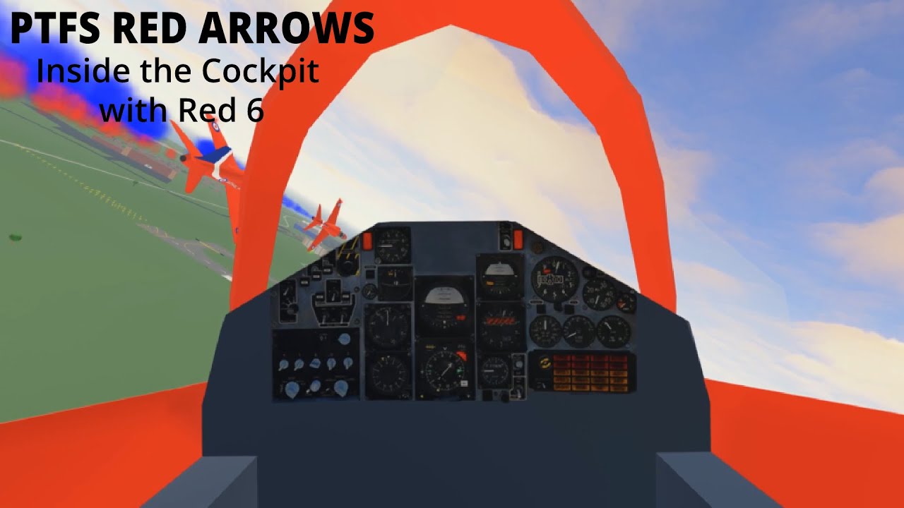 PTFS Red Arrows | Inside the Cockpit with Red 6 - YouTube