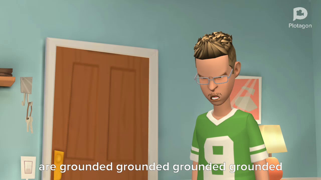 Evil Chris the custom character gets grounded for nothing - YouTube