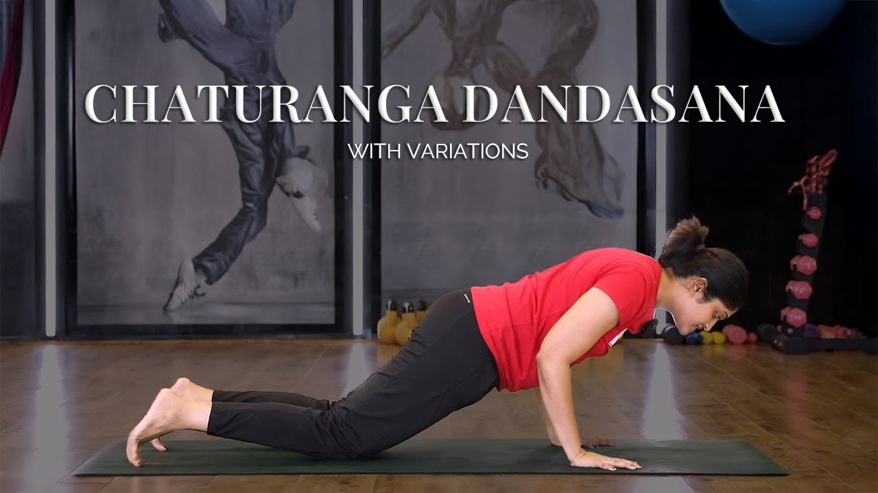 Chaturanga Dandasana | Yoga for Beginners | Chaturanga Dandasana ...