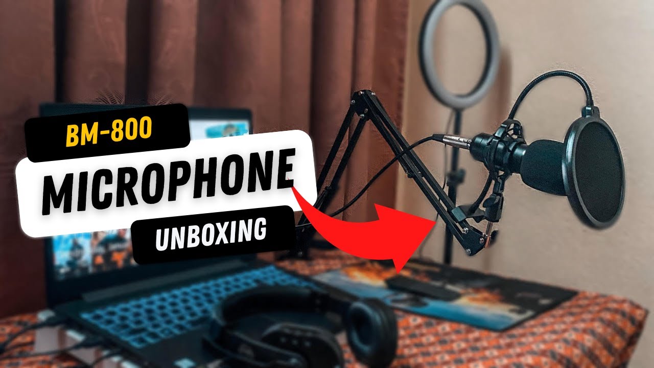 BM-800 Condenser Microphone | UNBOXING | @DarazNepal - YouTube