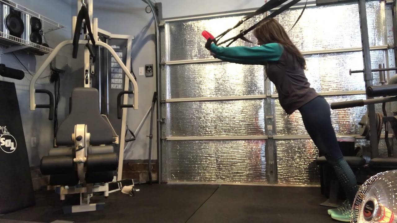 TRX tricep Extension - YouTube