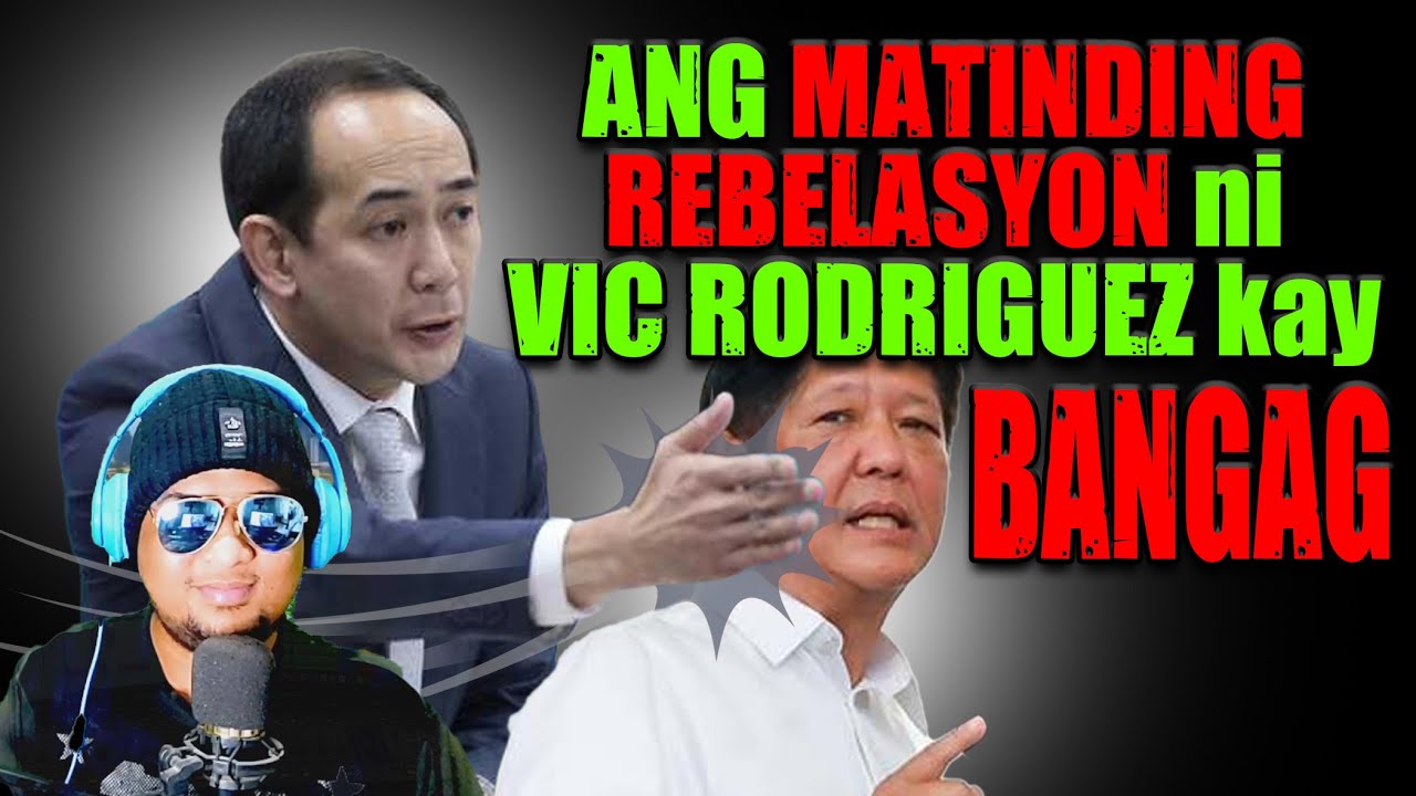 Ang MATINDING REBELASYON ni Sir VIC RODRIGUEZ kay BANGAG - YouTube