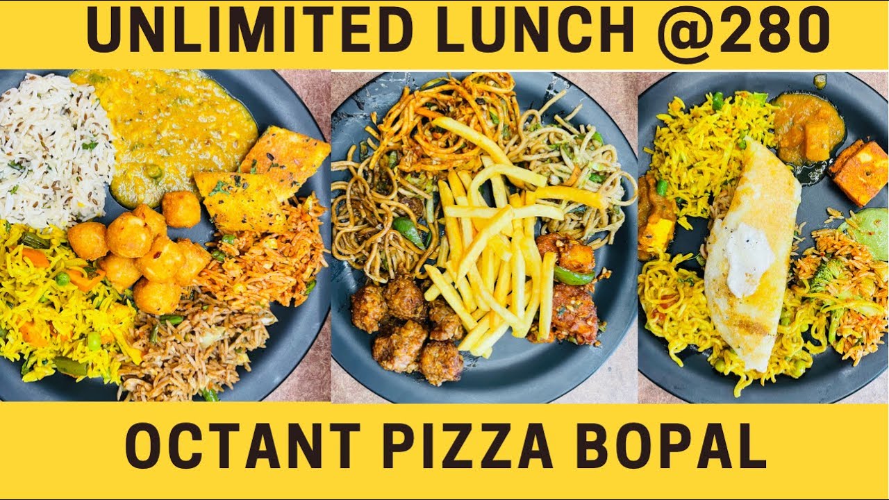Unlimited Lunch | 101 Varieties | Maharaja Meal | Pizza | Ice cream ...