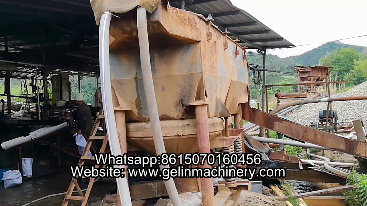 Coltan mining processing equipment - YouTube