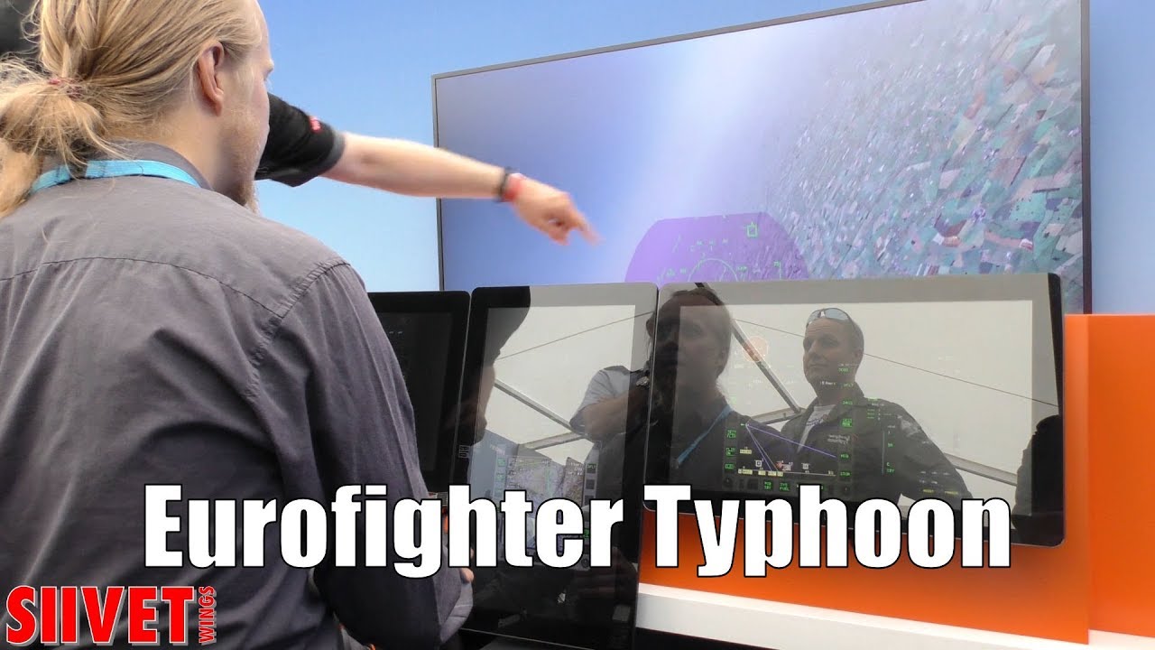 Eurofighter Typhoon Simulator Test Flight Outside View - FinAF 100 ...