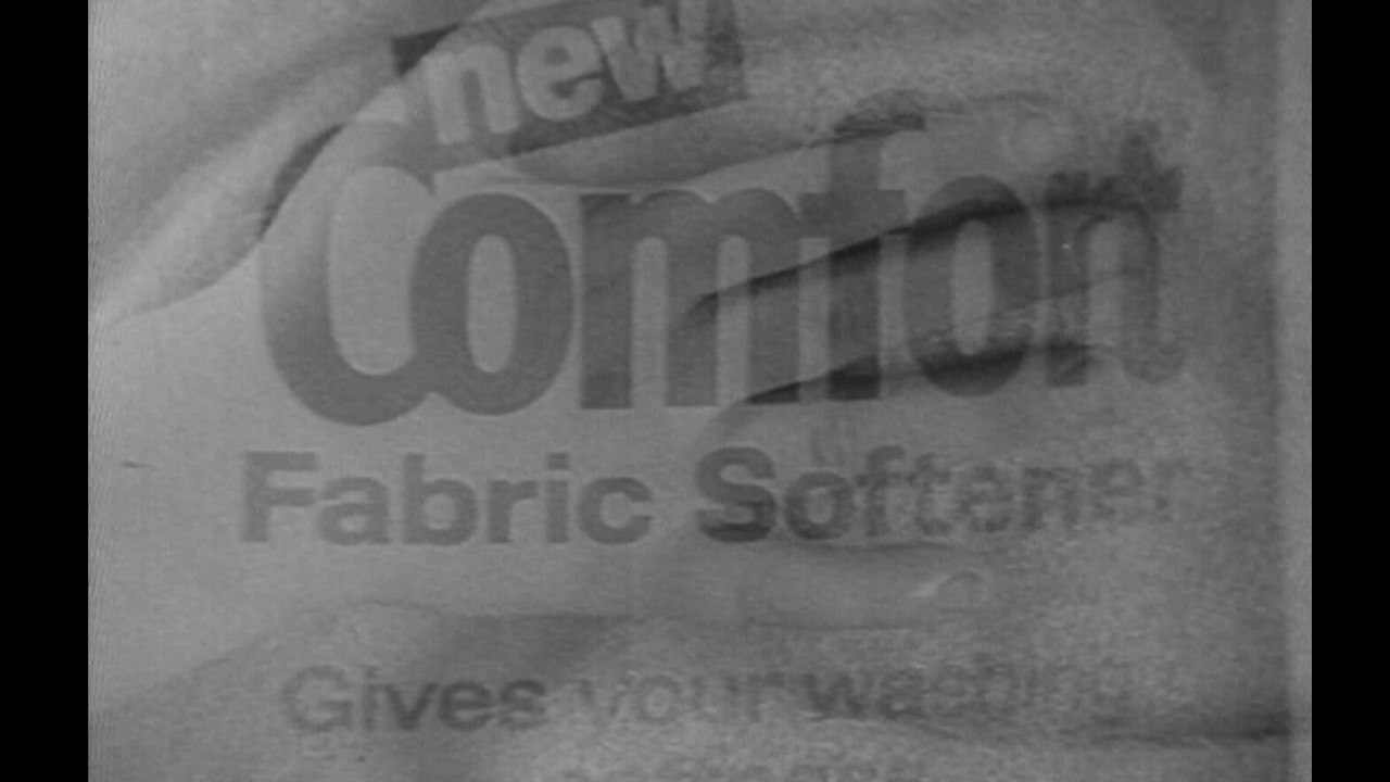 New Comfort Fabric Softener 1969 TV Ad - YouTube