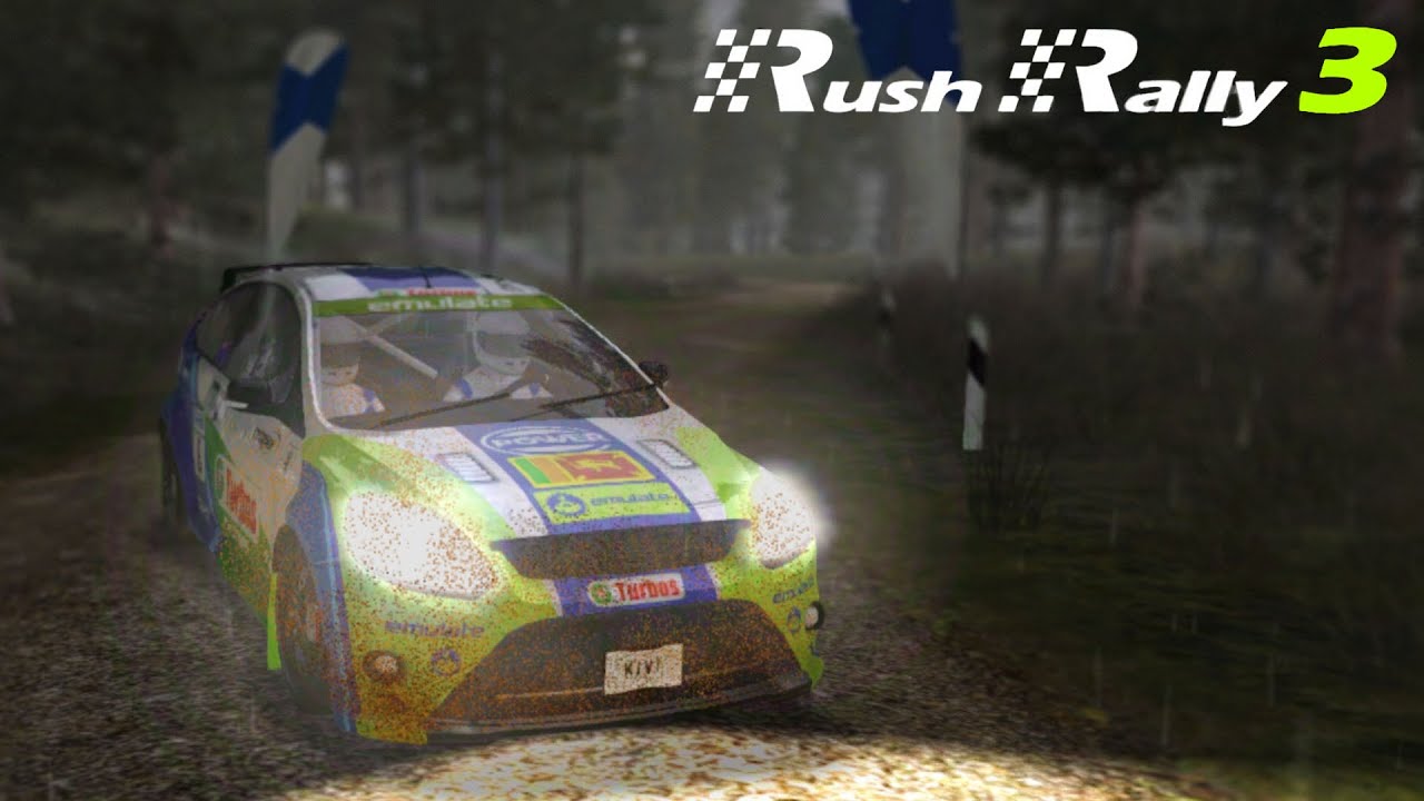 Rush Rally 3 | Gameplay episode 8 (RACING IN THE RAIN) - YouTube