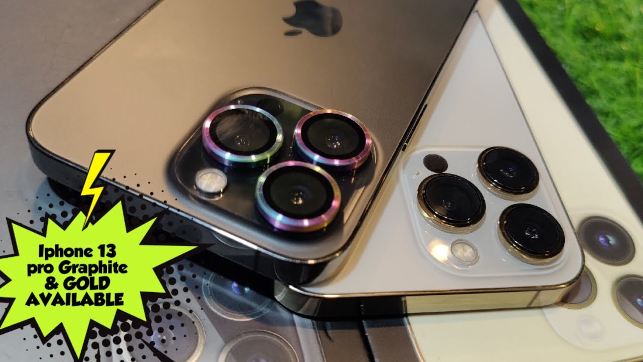 USED IPHONE 13 PRO GOLD & GRAPHITE AVAILABLE IN ZAINSMARTPHONE - YouTube