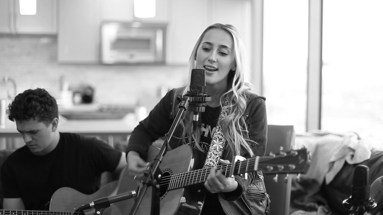 Ashley Cooke - Just Drunk (Acoustic) - YouTube