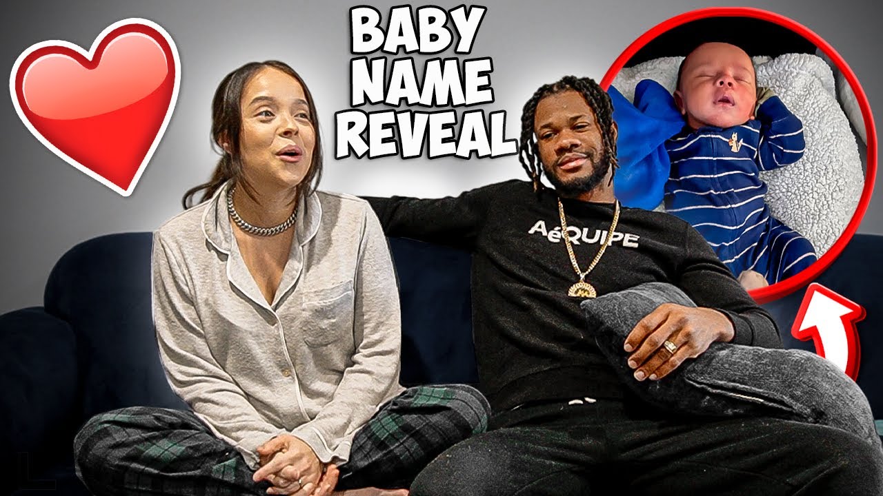 FINALLY REVEALING OUR BABY'S NAME - YouTube