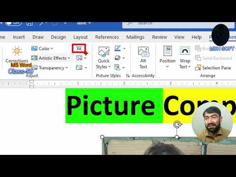 How to Picture Compress In Microsof Office Word Class 50 Pashto Mbhsoft ...