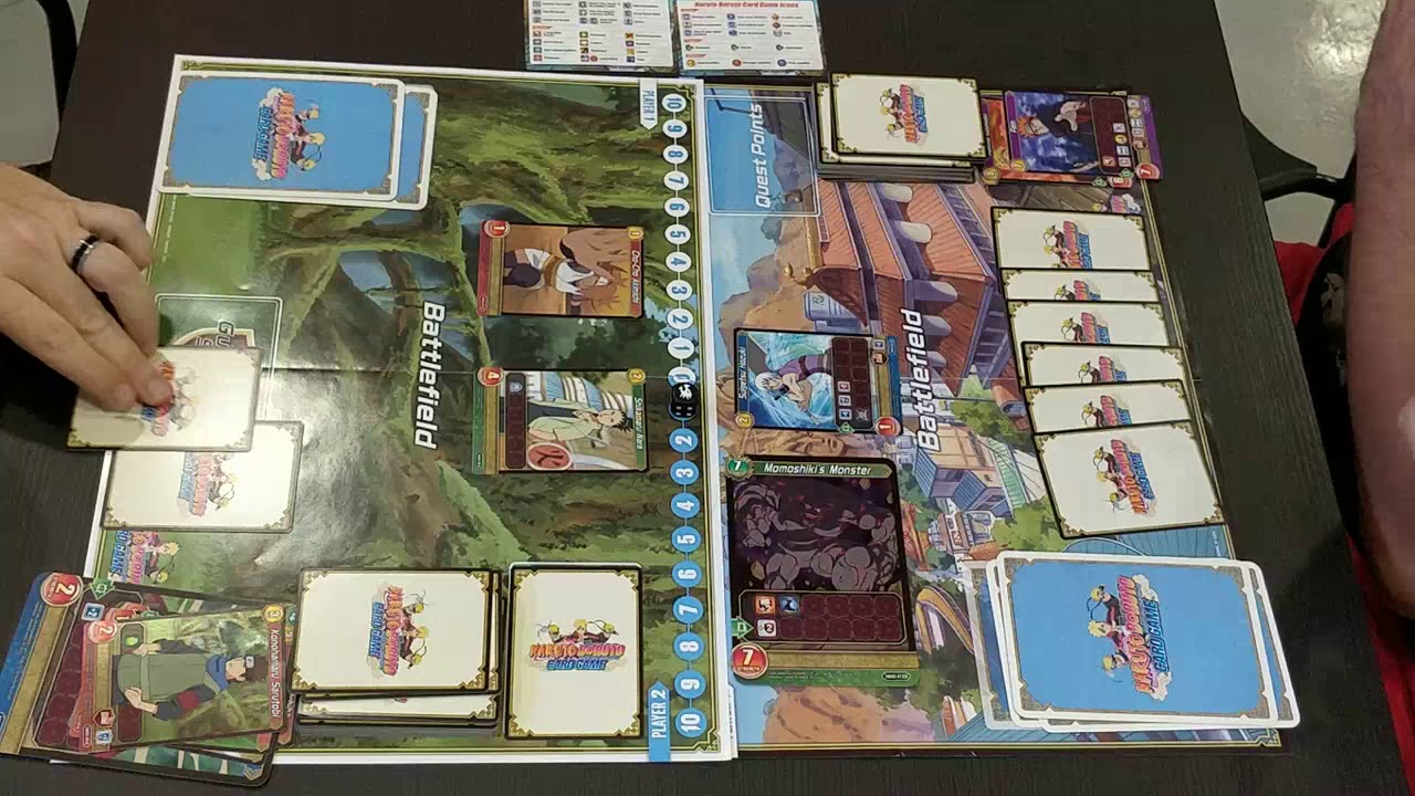 Naruto / Boruto Card Game Chrono Clash System Gameplay - YouTube
